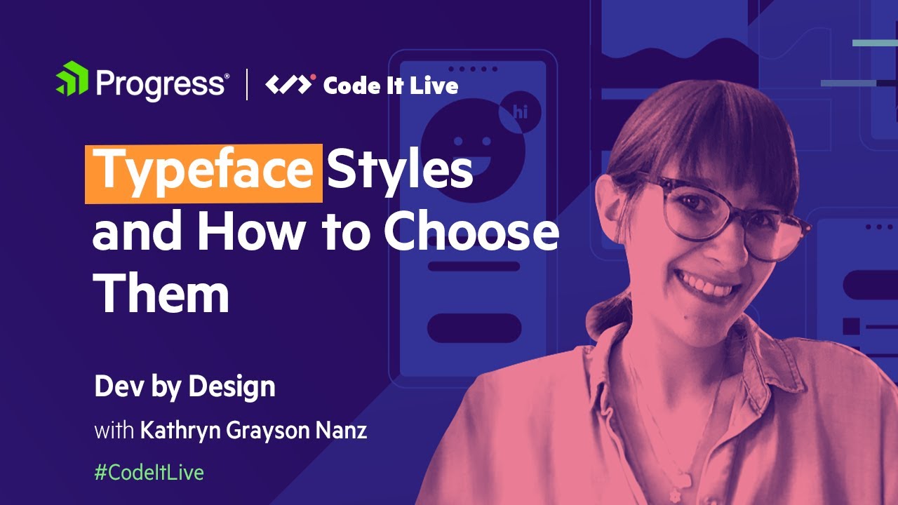 Dev by Design: Typeface Styles and How to Choose Them - YouTube