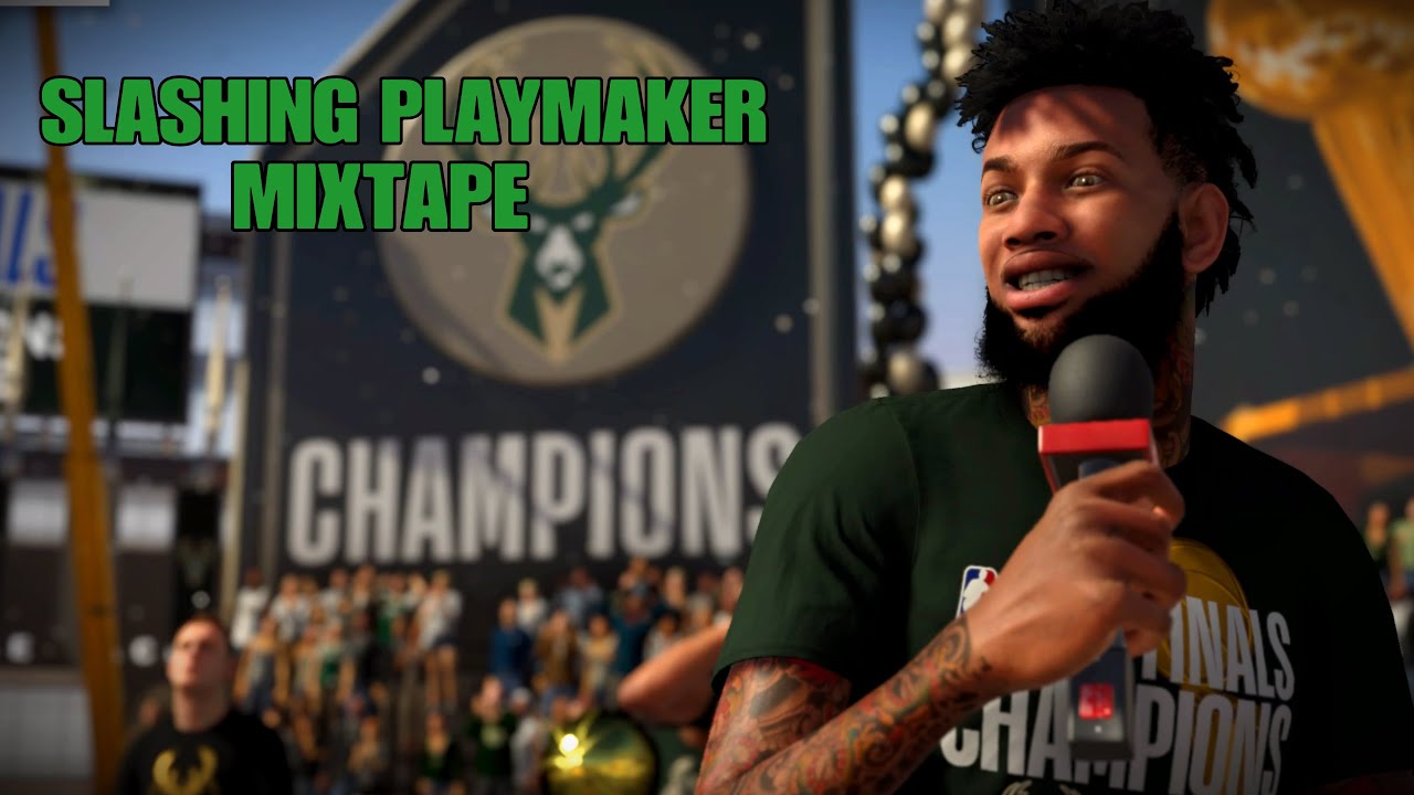 SLASHING PLAYMAKER MIXTAPE 🚧THE BEST ISO GOD BUILD IN THE GAME!! CRAZY ...