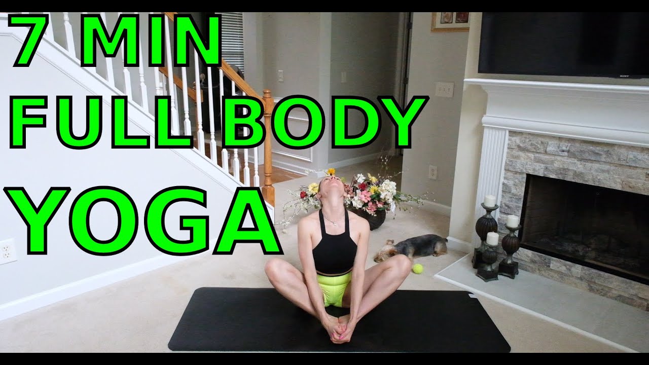7 Minute Full Body YOGA - YouTube