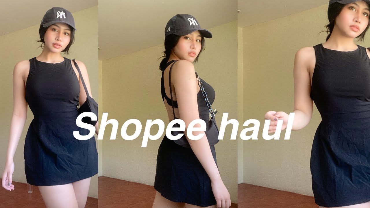 Shopee haul (clothing) 🛍 - YouTube