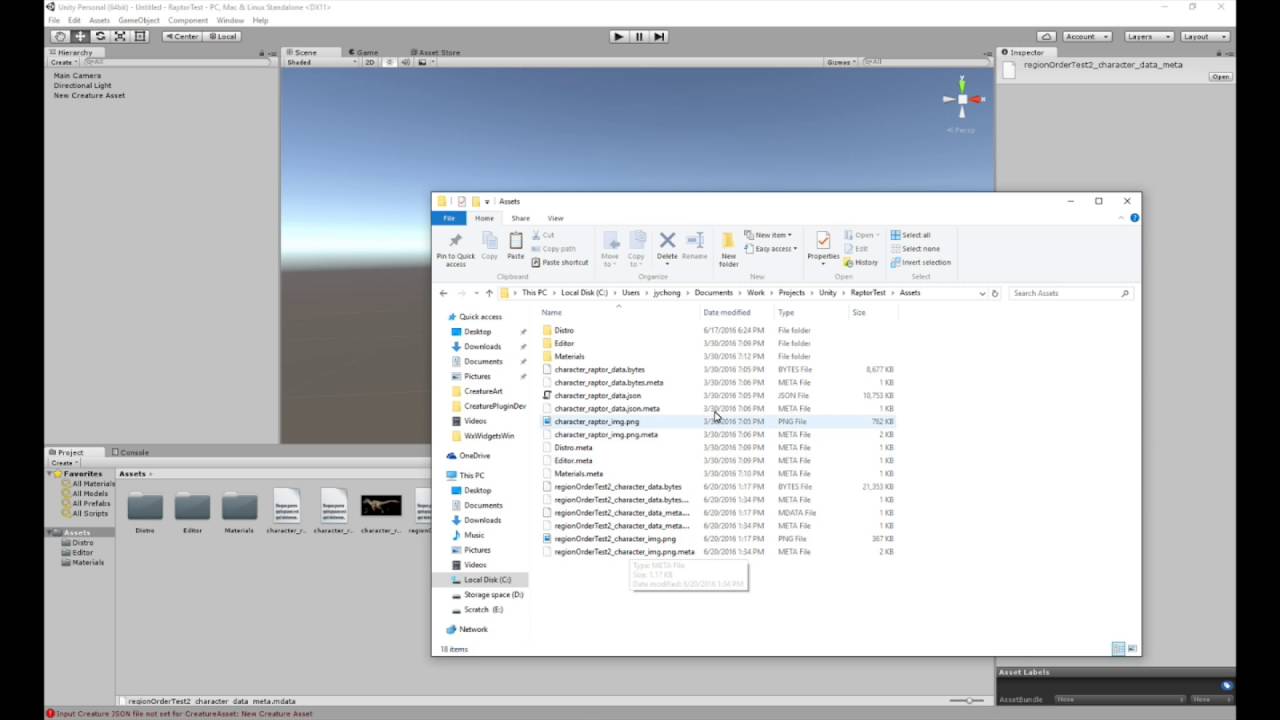 Creature Unity Animated Region Ordering Tutorial - YouTube