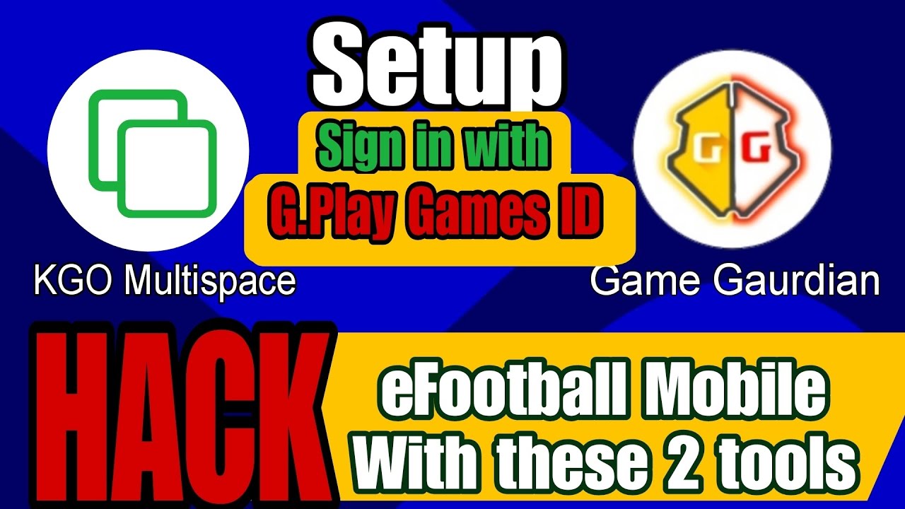 How to Sign in Google Play Games ID in KGO Multispace for eFootball ...