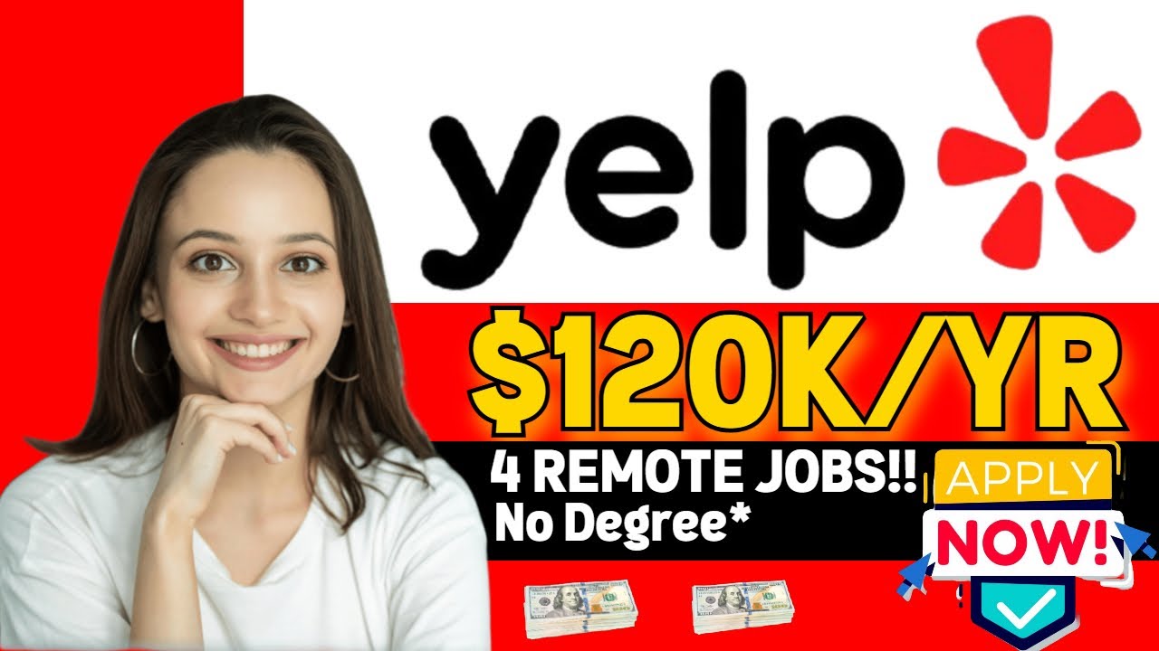 Yelp is Urgently Hiring Remote! | 4 Remote Work From Home Jobs | No ...