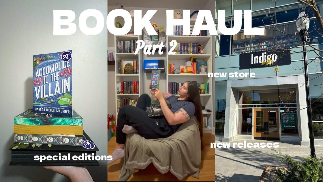BOOK HAUL part.2 📚 | Exploring the new Indigo bookstore! - YouTube