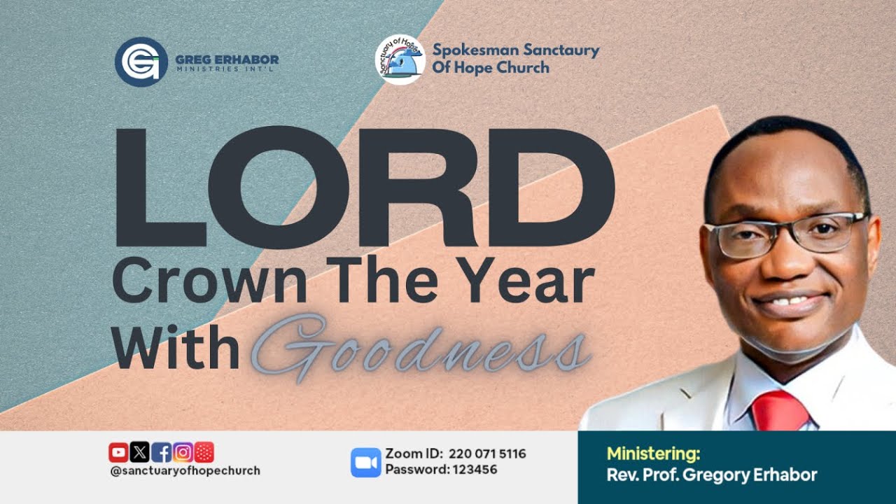 LORD, CROWN THE YEAR WITH GOODNESS || THURSDAY SERVICE || SSOH || 30-11 ...