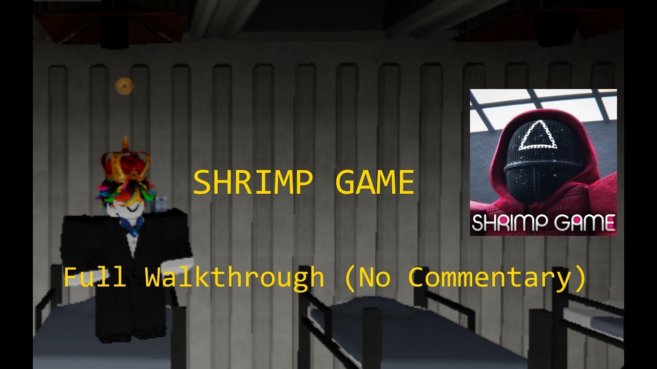 Roblox Shrimp Game - Full Walkthrough (No Commentary) - YouTube