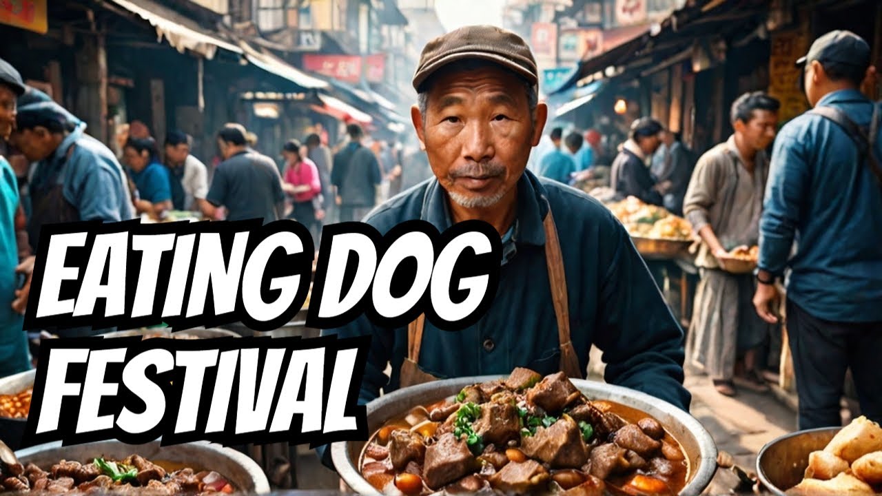 China's Annual Dog Meat Festival | Eating Dog Festival - YouTube