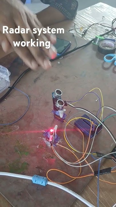 DIY Radar System Using Ultrasonic Sensor and Servo Motor | Arduino ...