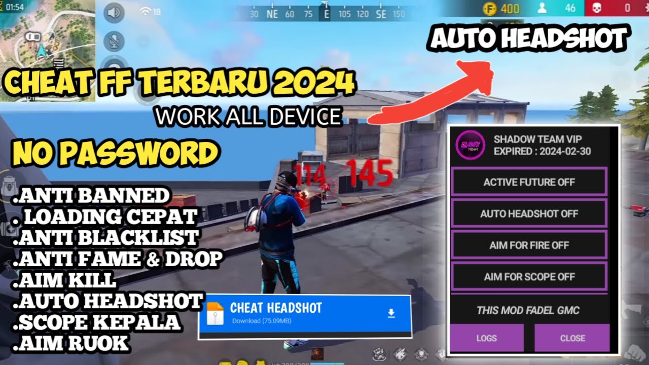 NEW CHEAT FF TERBARU LOADING CEPAT,BISA MAIN MODE APAPUN - YouTube