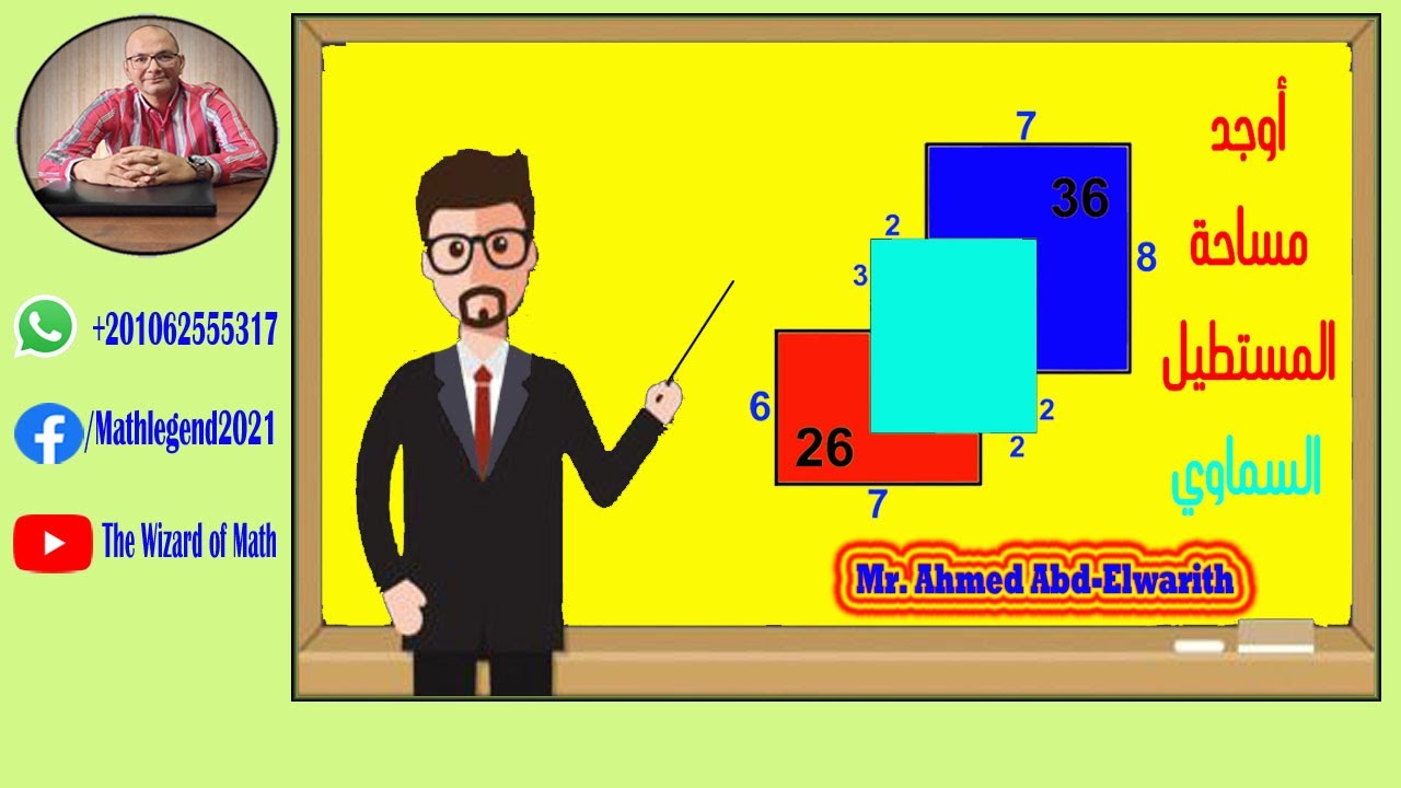 Can you find the area of the cyan rectangle? | Step by Step 🧩🤓 - YouTube