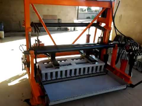 Vista Bloquera ponedora Hidraulica Leorey Bloker H2 - YouTube