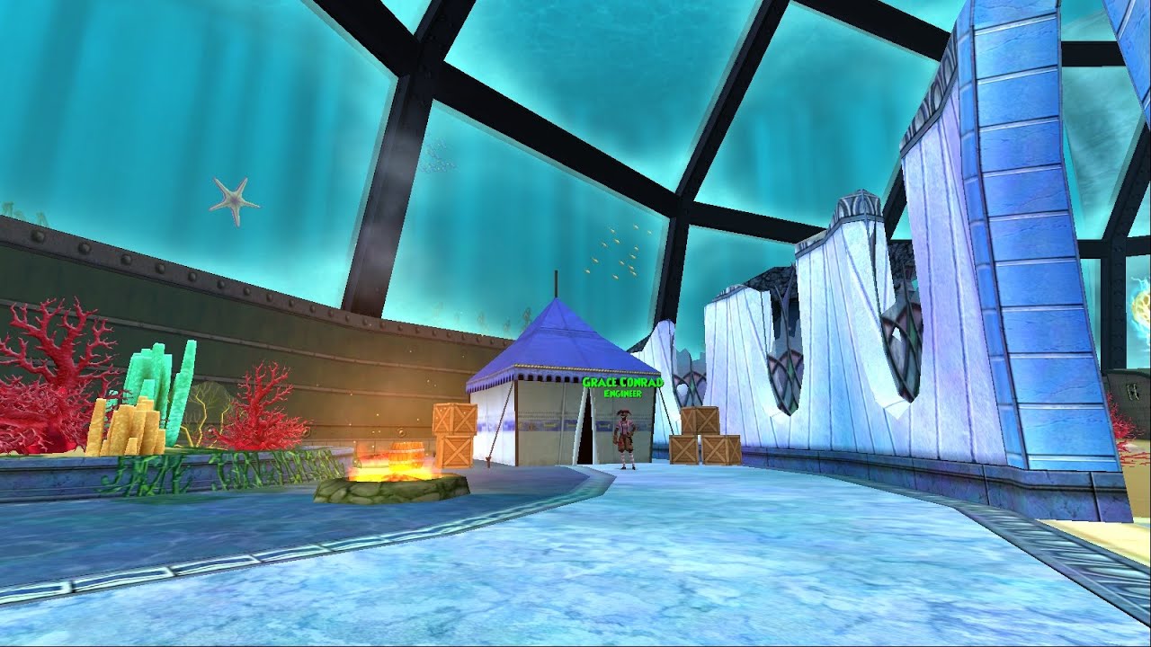 Grace Conrad in Science Center Side Quest - Wizard101 - YouTube