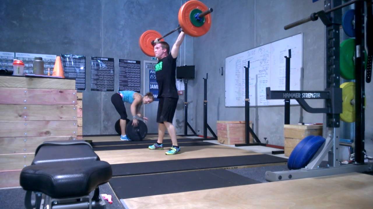 Aaron - (Power) Snatch 72.5kg @ 67kg - YouTube
