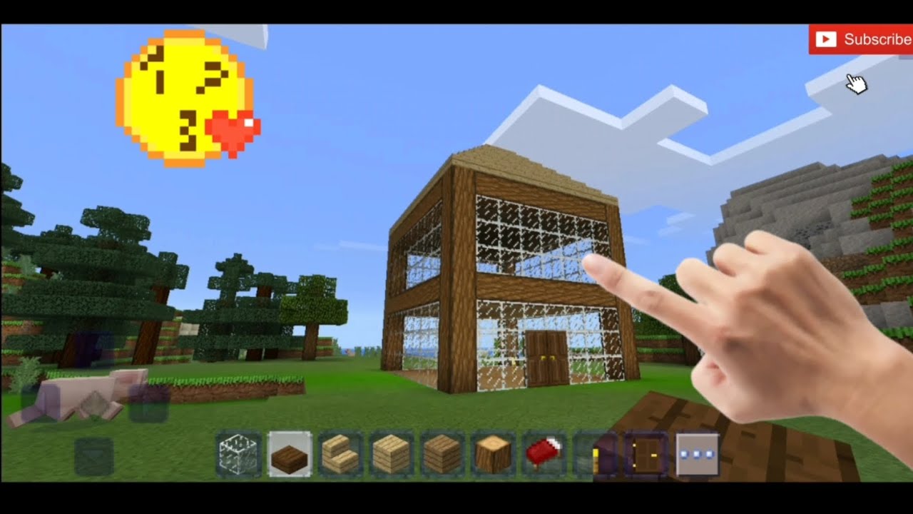 How To Make Beautiful House In Minecraft || Crazy Gaming || Creative ...