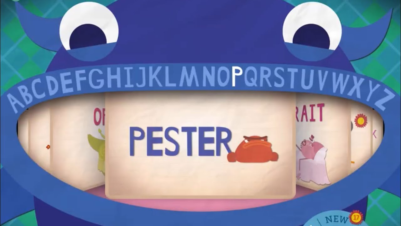 Endless Alphabet Letter P Quick Gameplay - YouTube