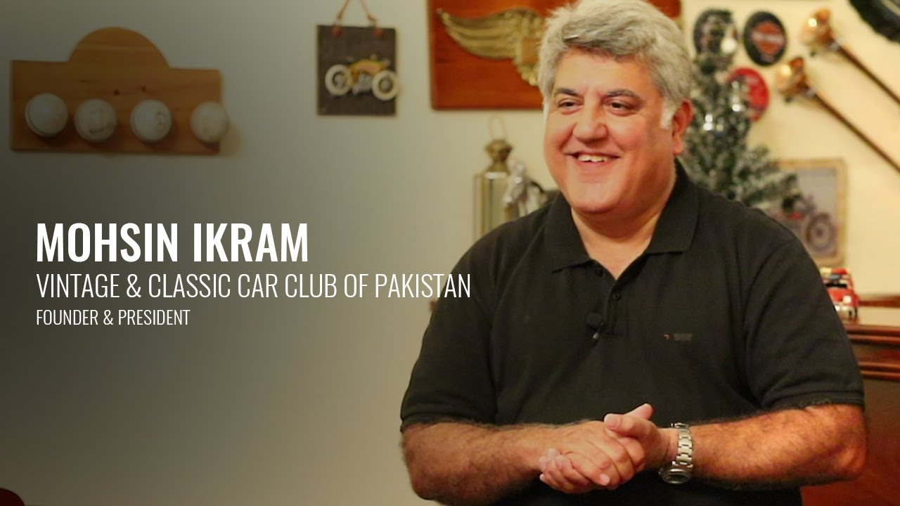 Story Behind Mohsin Ikram's Passion of Restoring Classic Cars - YouTube