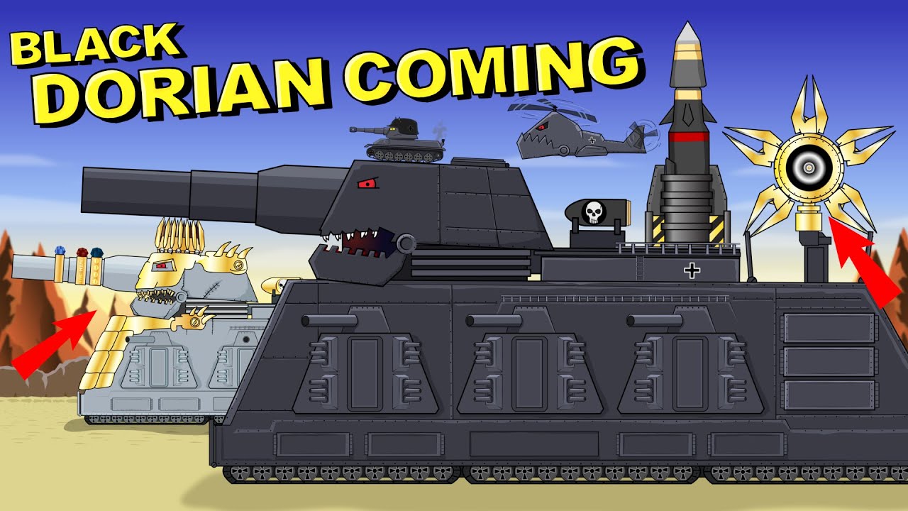"Black Dorian Coming" Cartoons about tanks - YouTube