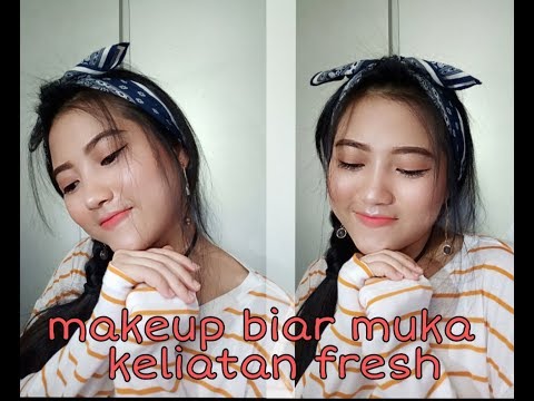 Makeup biar wajah keliatan fresh / peach🍑 - orange//juliie