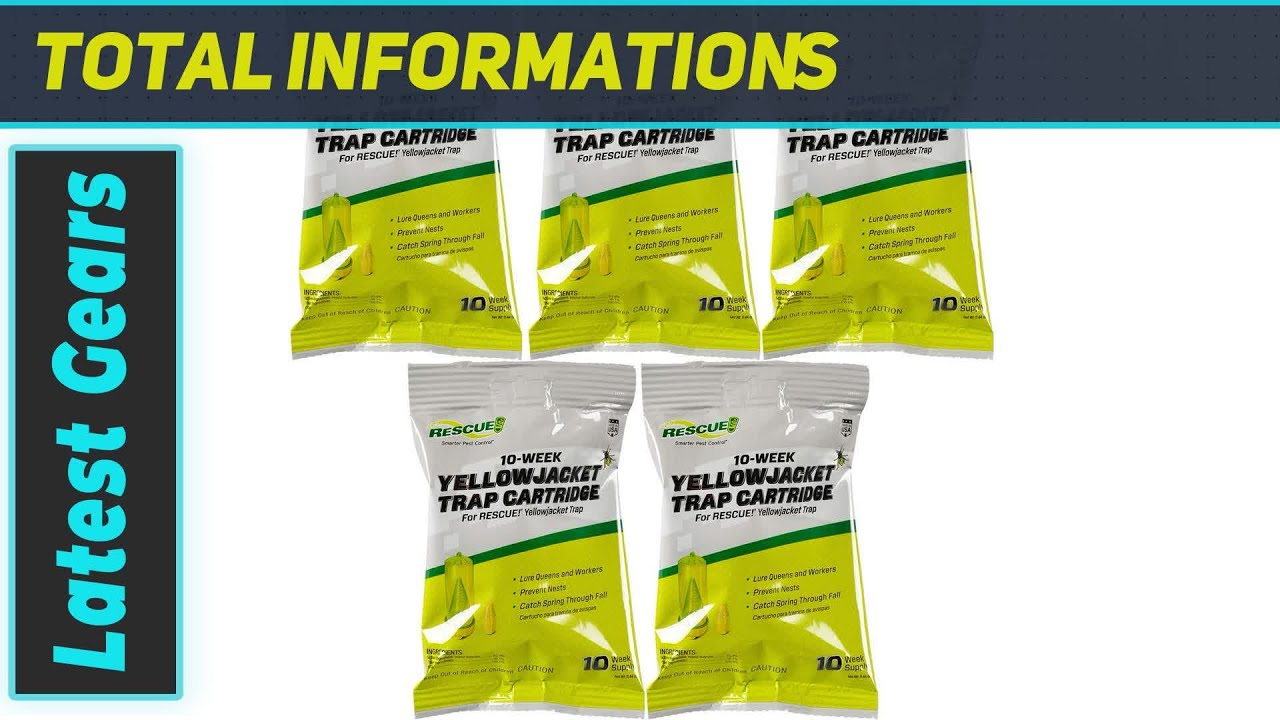 RESCUE! Yellowjacket Attractant: Effective Trap Refill? - YouTube