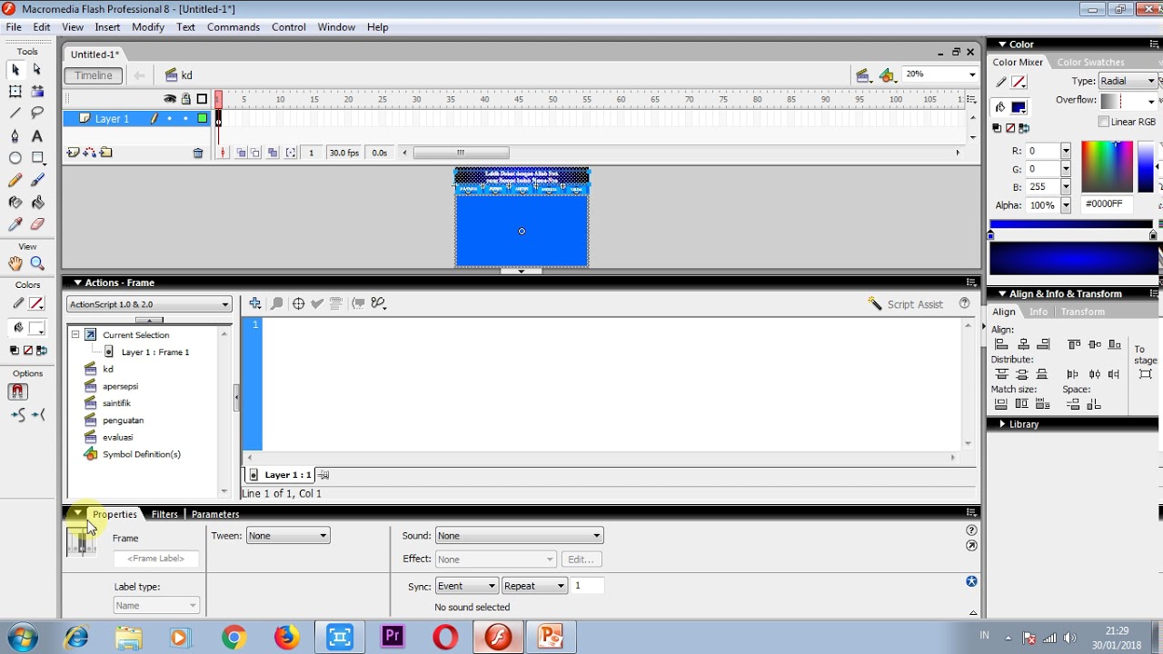 CARA MEMBUAT MULTIMEDIA PEMBELAJARAN INTERAKTIF ANTAR SCENE DENGAN ...