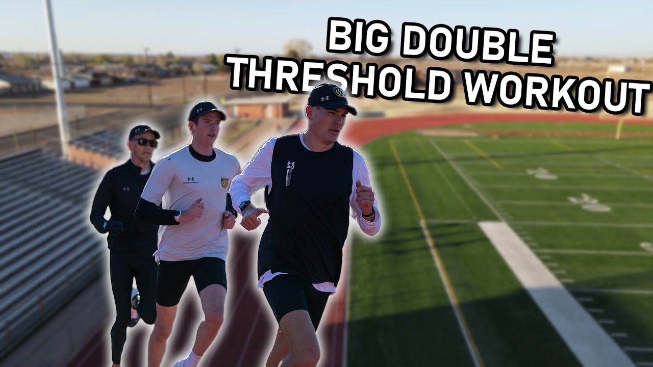DOUBLE THRESHOLD + Day in the Life with PRO RUNNERS - YouTube
