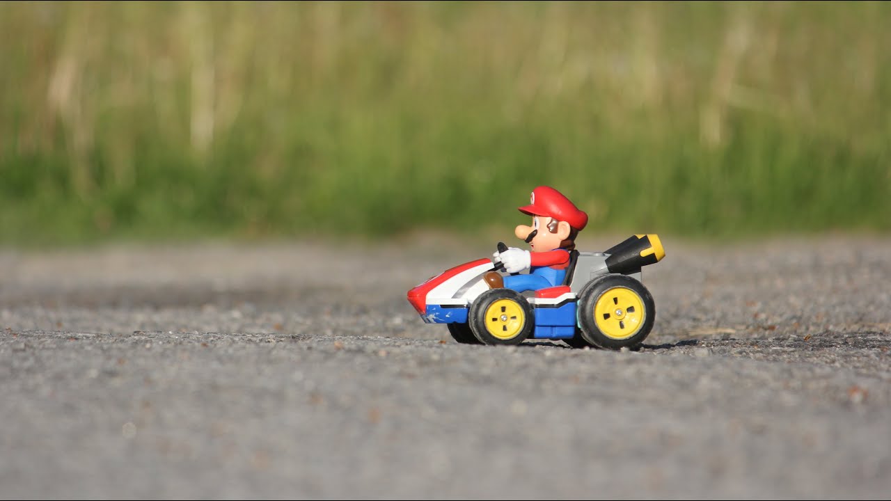 EmNem's speedy tricks with his Super Mario Racing Car - YouTube