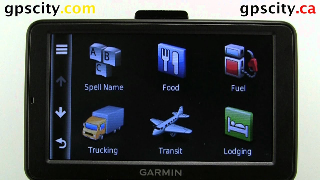 POI Category Tutorial on the Garmin Dezl 560 - YouTube