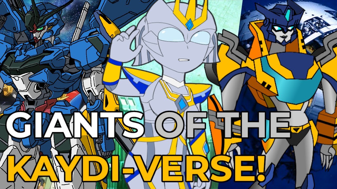 Making my Ultraman, Gundam & Transformers OCs! - YouTube