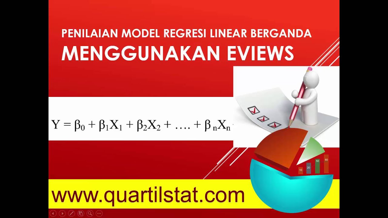 CARA CEPAT MEMAHAMI MODEL REGRESI LINEAR BERGANDA OUTPUT EVIEWS - YouTube