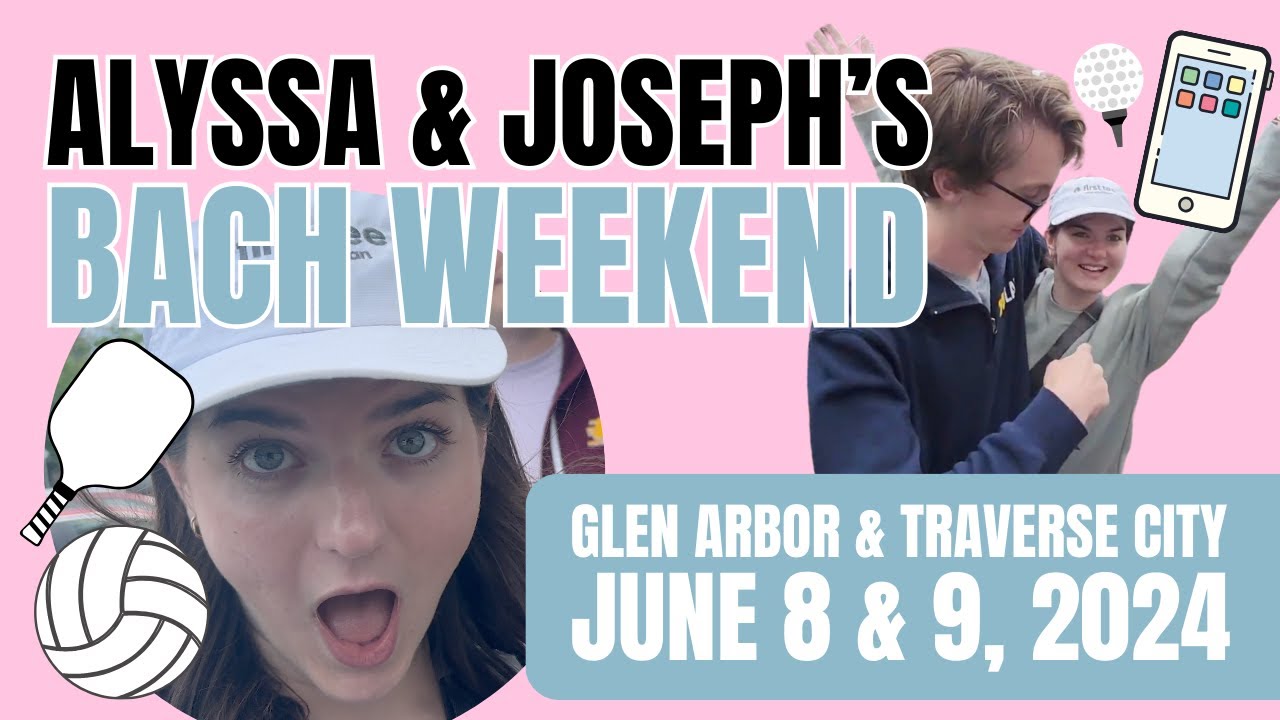 Alyssa & Joseph's bachelor/bachelorette weekend!!! - YouTube