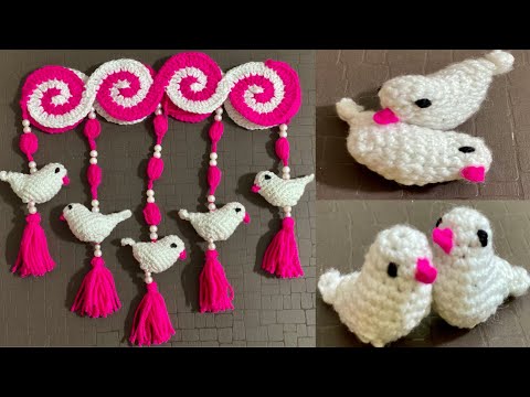 🐦🐦🐦🐦 चिड़िया वाली सुंदर झालर बनाए बहुत ही आसानी से//Very easy to make beautiful bird's skirt.