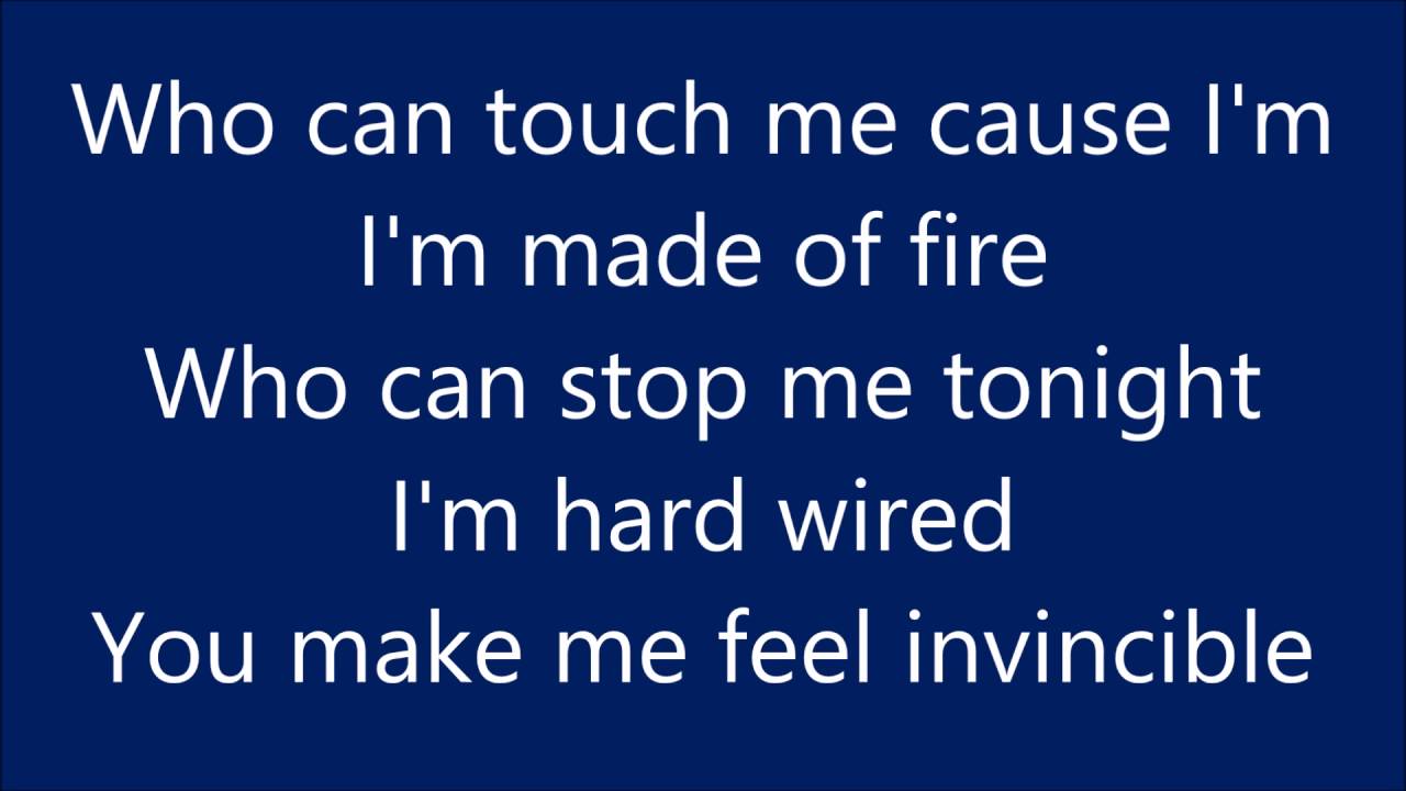 Skillet, Feel invincible - Lyrics - YouTube