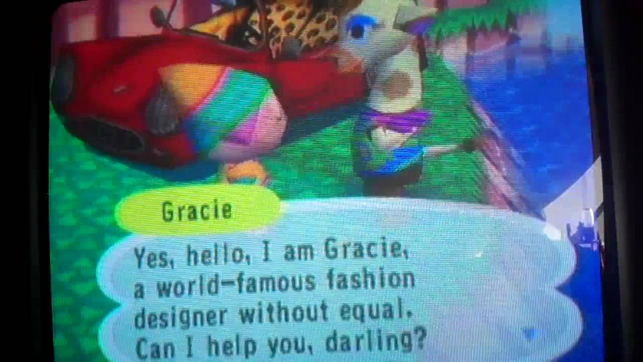animal crossing gc: finding gracie - YouTube