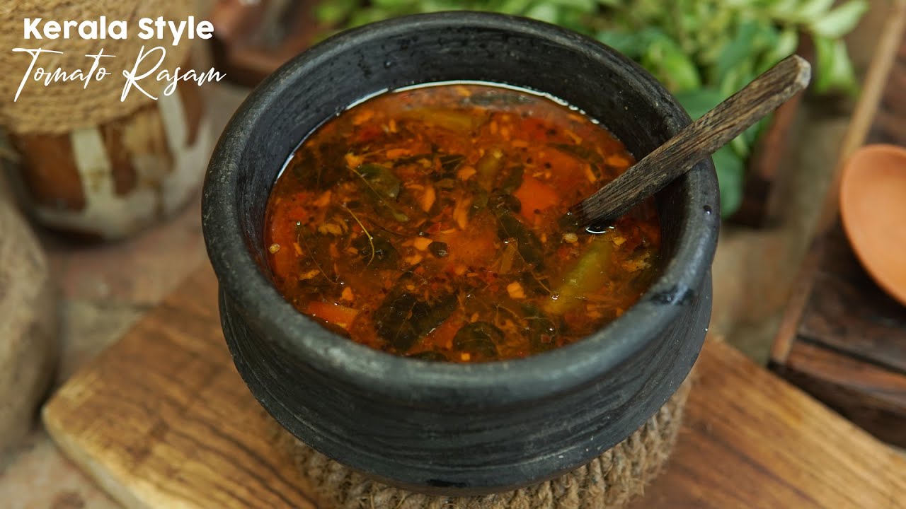 Simple Kerala Style Tomato Rasam Recipe | - YouTube