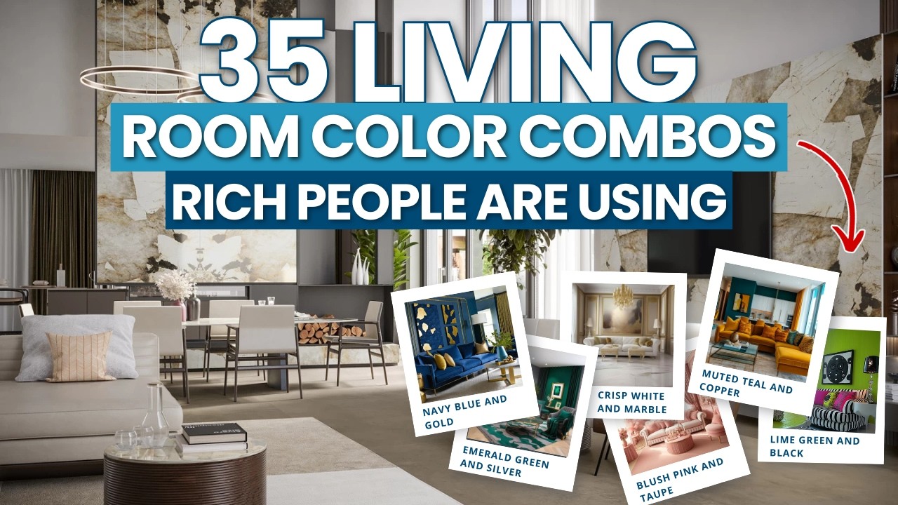 35 Living Room Color Combinations Rich People Use in 2025 | Design ...