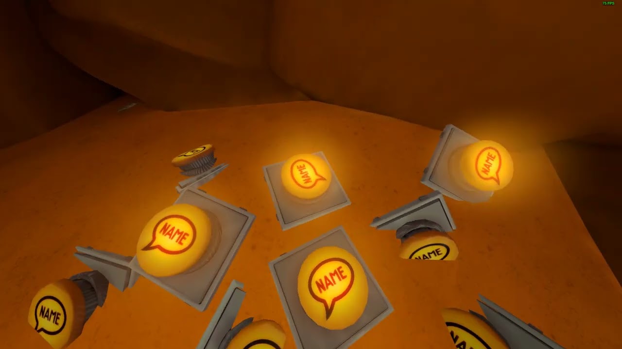 The Stanley Parable Ultra Deluxe: The button that says your actual name ...