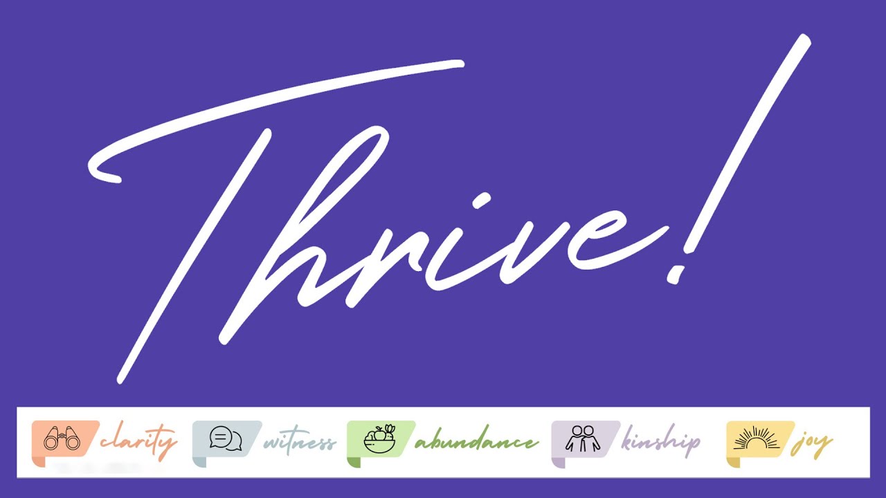 Thrive Overview - YouTube