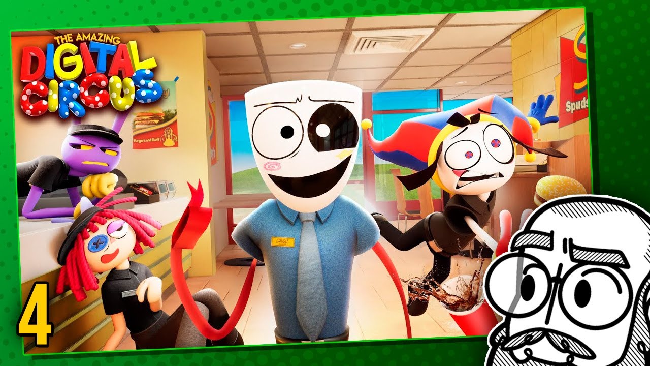 The horror of... The Mask(ing)! | TBSkyen #theamazingdigitalcircus ep 4 ...