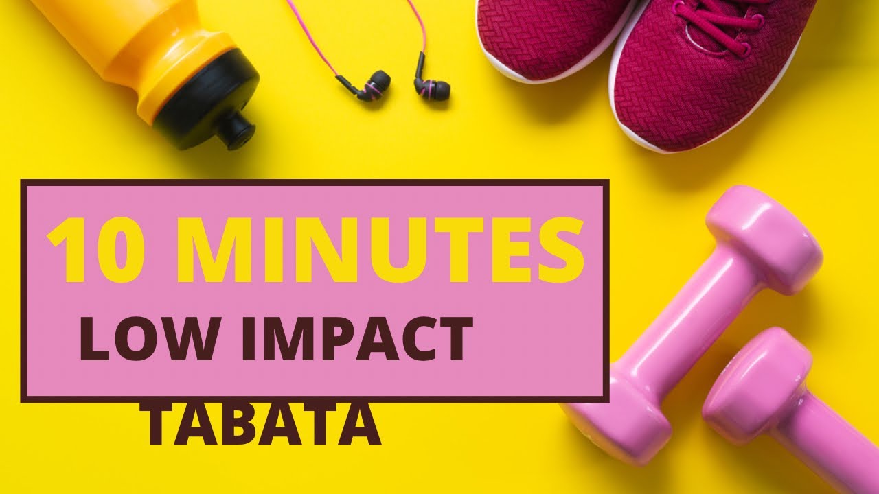 10 Minutes Low Impact Tabata Workout for Beginners | No Jumping - YouTube