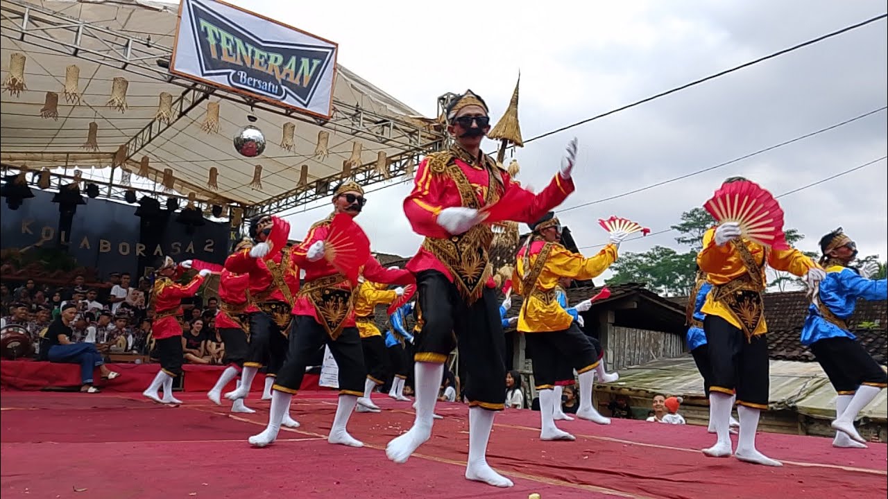 BARU, TARI MONTRO JANENGAN KOLABORASA 2 DUSUN TENERAN - YouTube