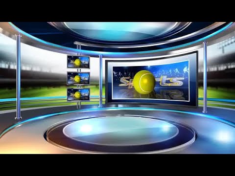 Virtual Sports Studio Stock Motion Graphics - YouTube