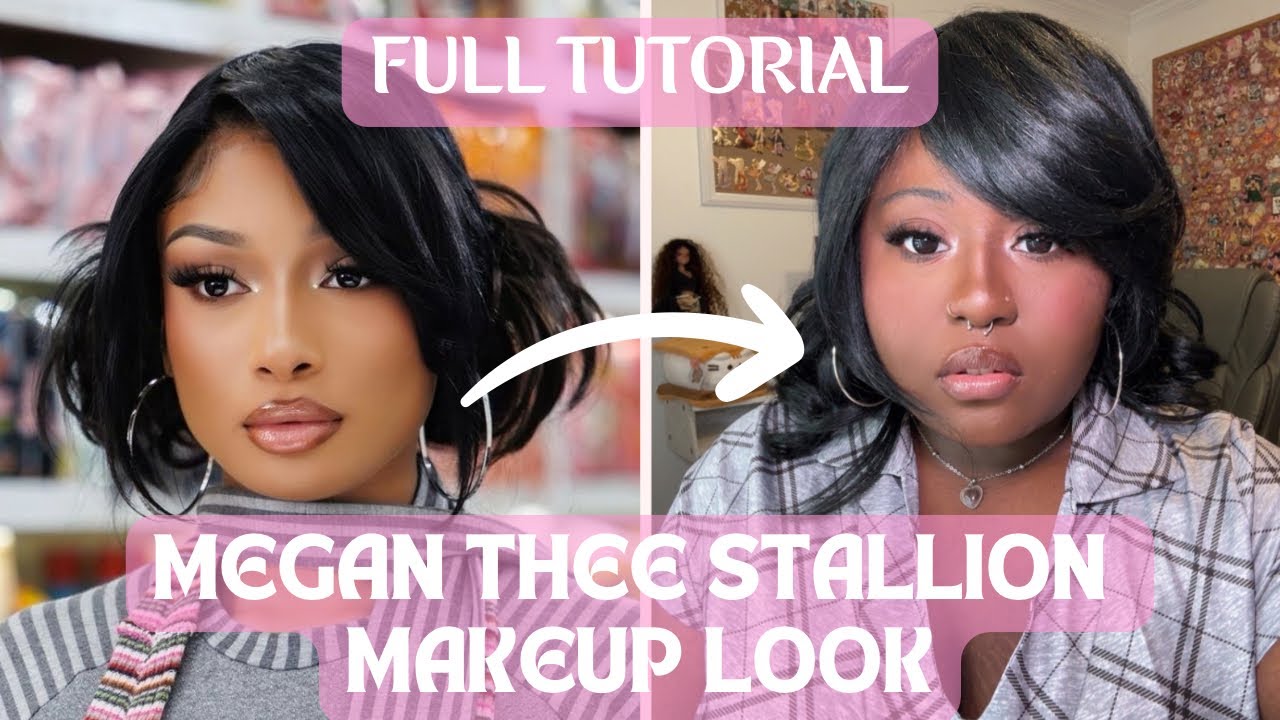 Recreating Megan Thee Stallion’s Iconic Makeup Look | Step-by-Step ...