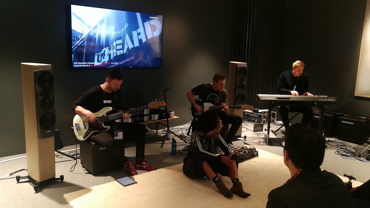 Dawn Joseph live at Dynaudio booth in HIGH END 2019 Munich Part 2 - YouTube