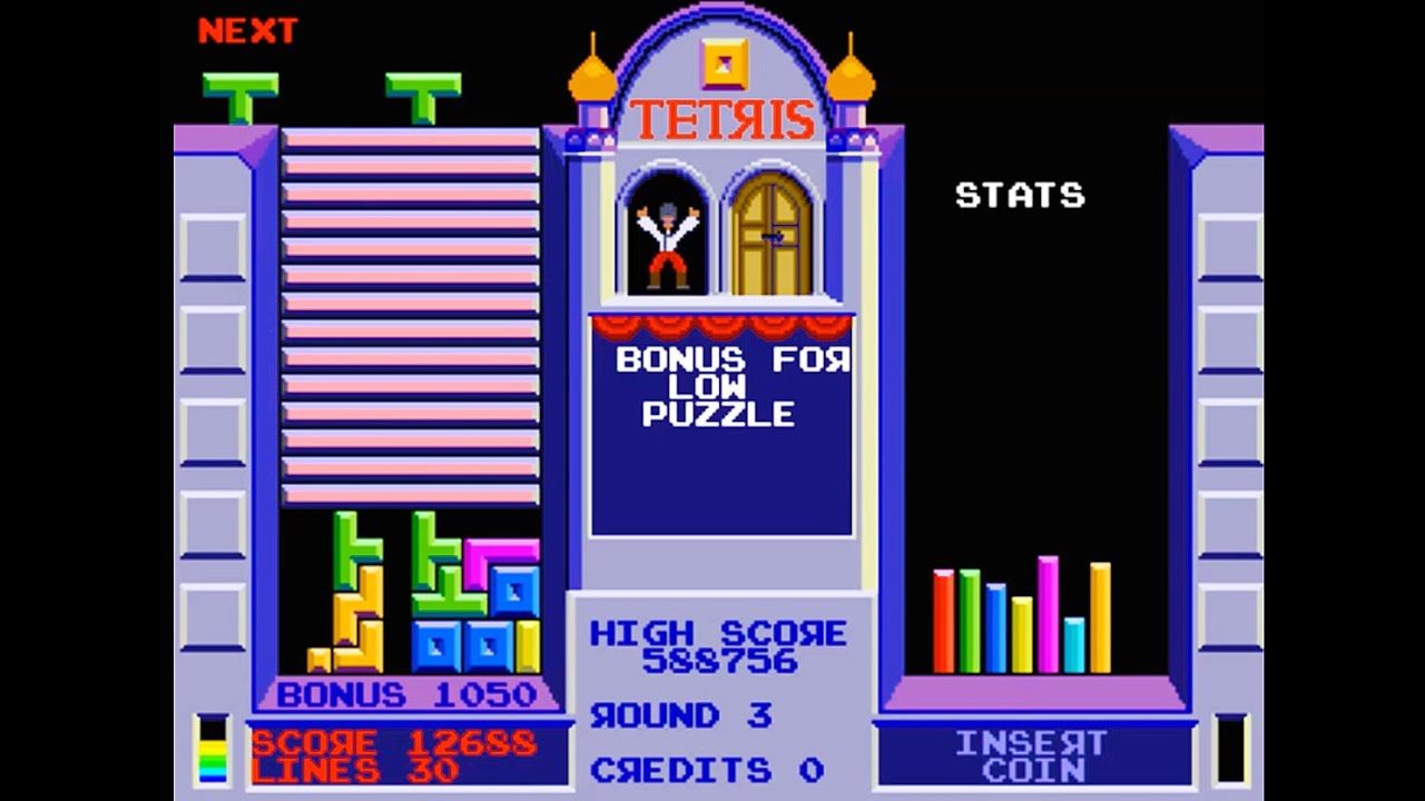 MAME 마메 】 테트리스 플레이 Tetris Play ! 200522 - YouTube