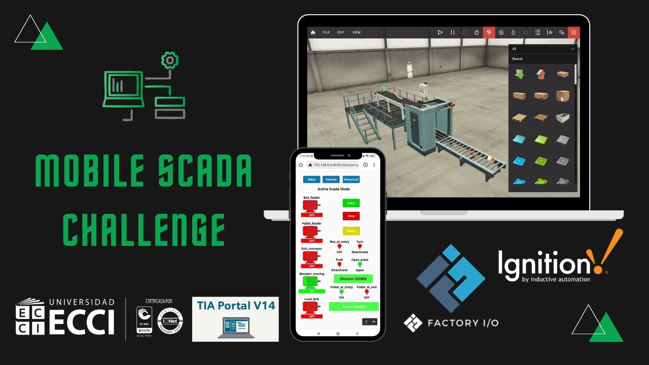 Mobile SCADA Challenge 2 - YouTube