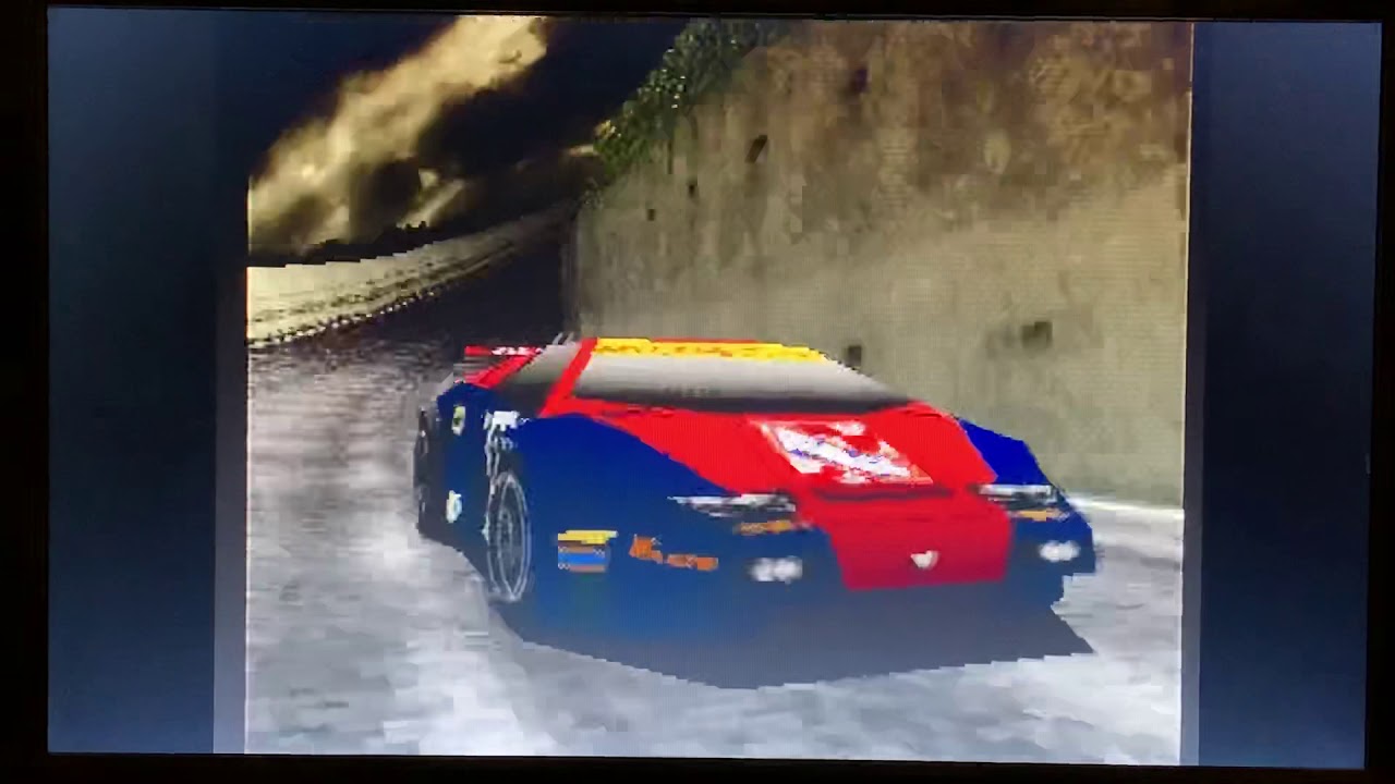 Rage Racer (PS1) - Time Attack: The Extreme Oval (Assoluto Istante ...