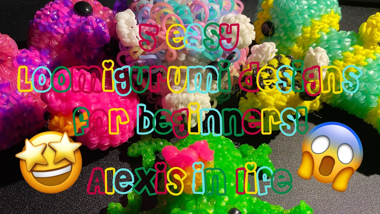 Five Easy Loomigurumi Designs For Beginners! - YouTube