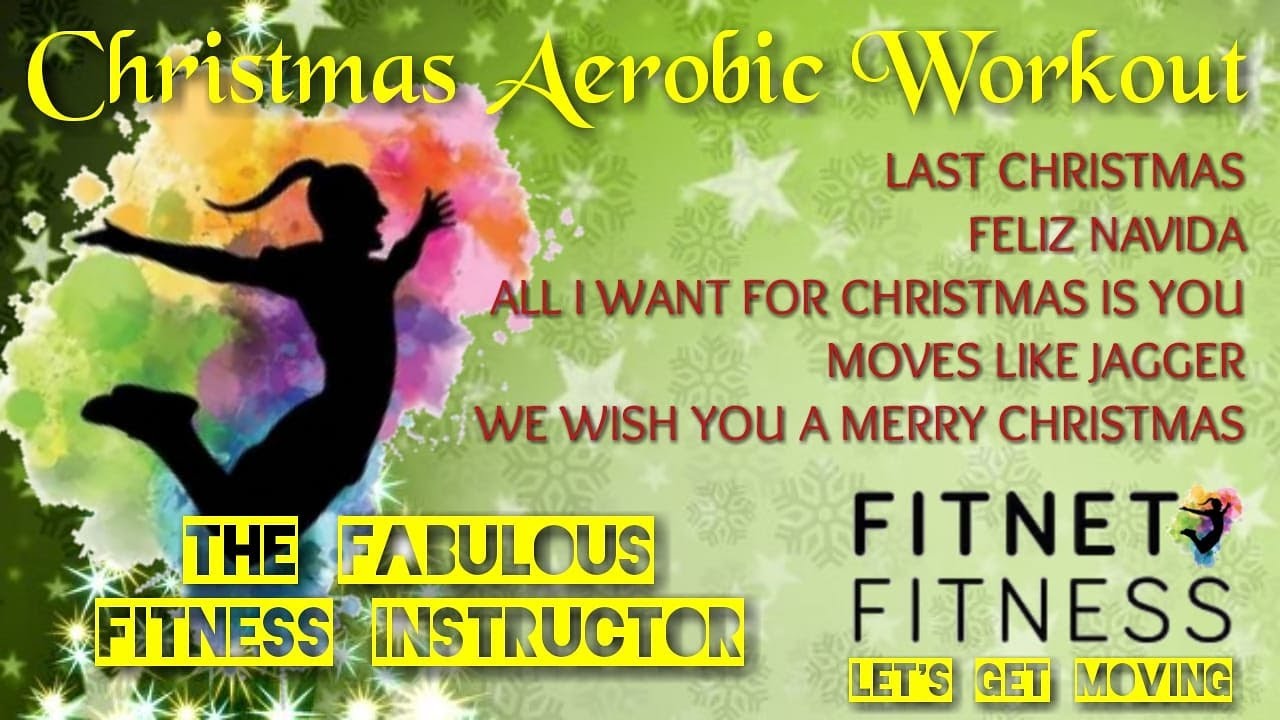 20 Minute Christmas Aerobic Workout | Last Christmas Feliz Navidad All ...
