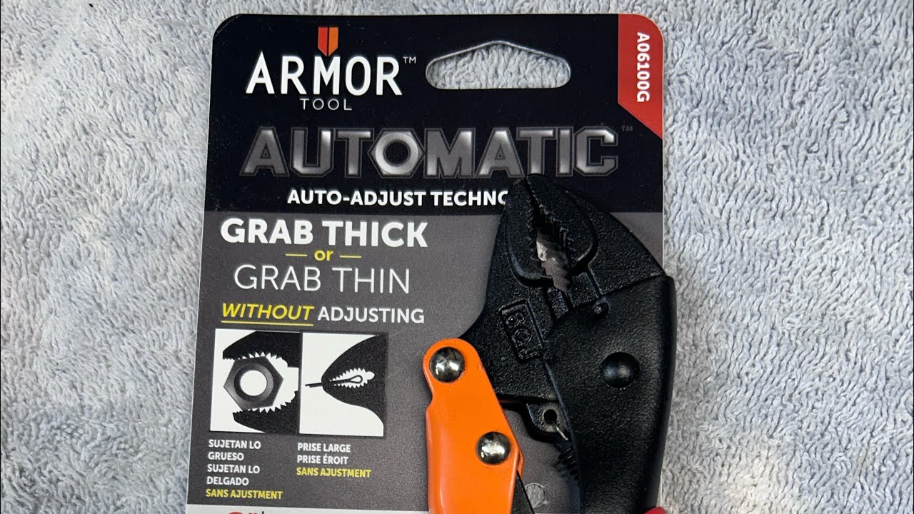 AMAZING! ARMOR Tools auto-adjust pliers! - YouTube