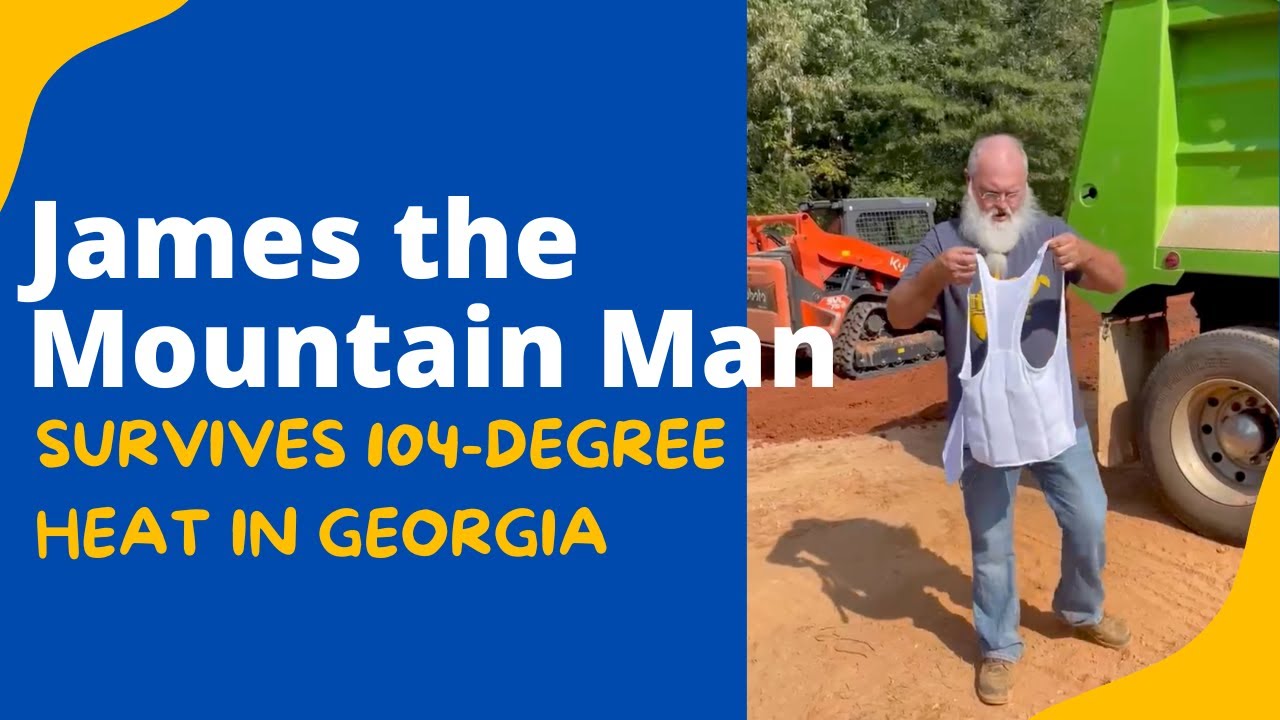 Mountain Man James Thomason Survives 104-degree heat with his cooling ...